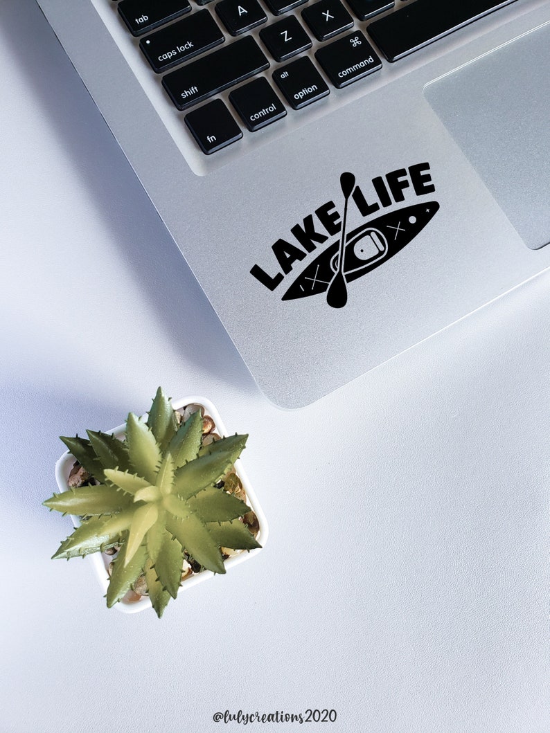 Lake Life Kayak Vinyl Decal Water Sport Decals Kayak | Etsy