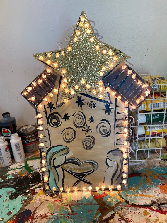 Nativity Tree Topper | Etsy