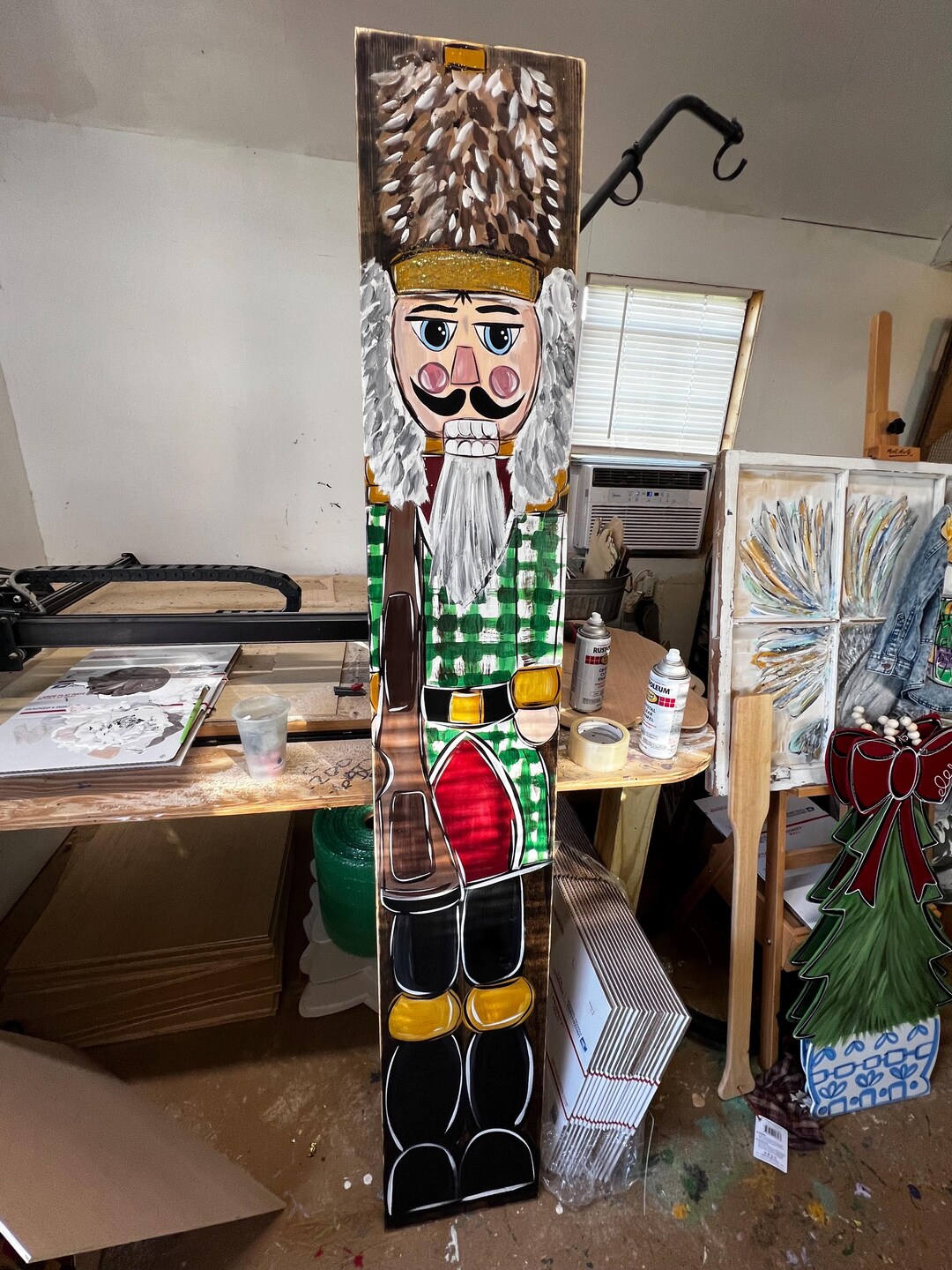Christmas Nutcracker Door Leaner - Etsy