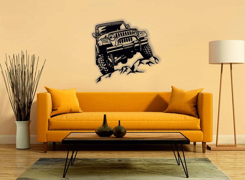 Metal Wall Decoroff Road Theme for Mud | Etsy