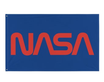 Nasa Blue Flag - Etsy