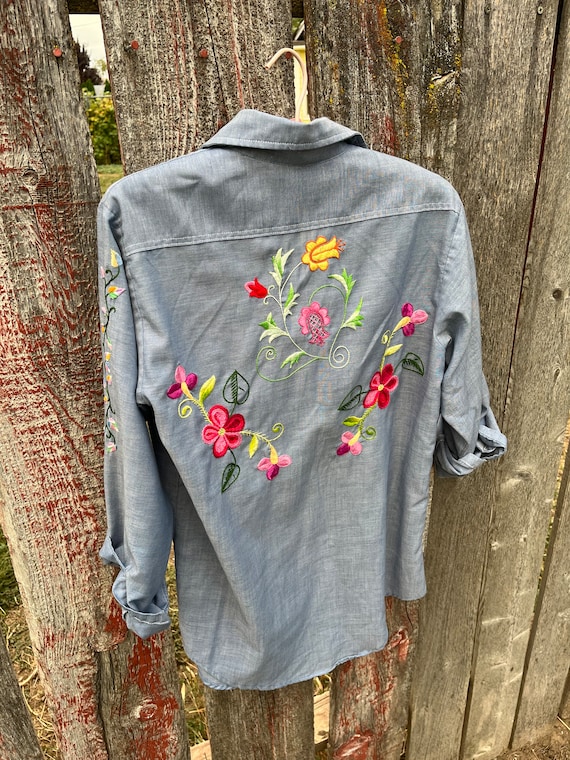 Vintage JC Penney 70s Big Mac button up - Gem