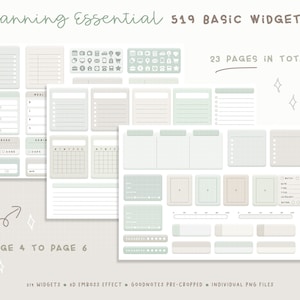 Functional Digital Stickers/ Digital Planner Widgets/ Digital Planner Stickers/ Digital Sticker ...