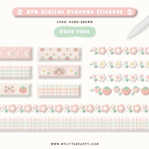 Cute Digital Planner Stickers for Goodnotes Planner/ Goodnotes Digital ...