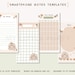 Cute Digital Notes Templates/ iPhone Digital Notes Templates/ Digital ...