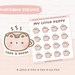 Cute Digital Planner Stickers/ Cute Digital Stickers/ Cute Goodnotes ...