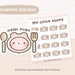 Cute Work Digital Stickers/ Work Digital Planner Stickers/ to Do List ...
