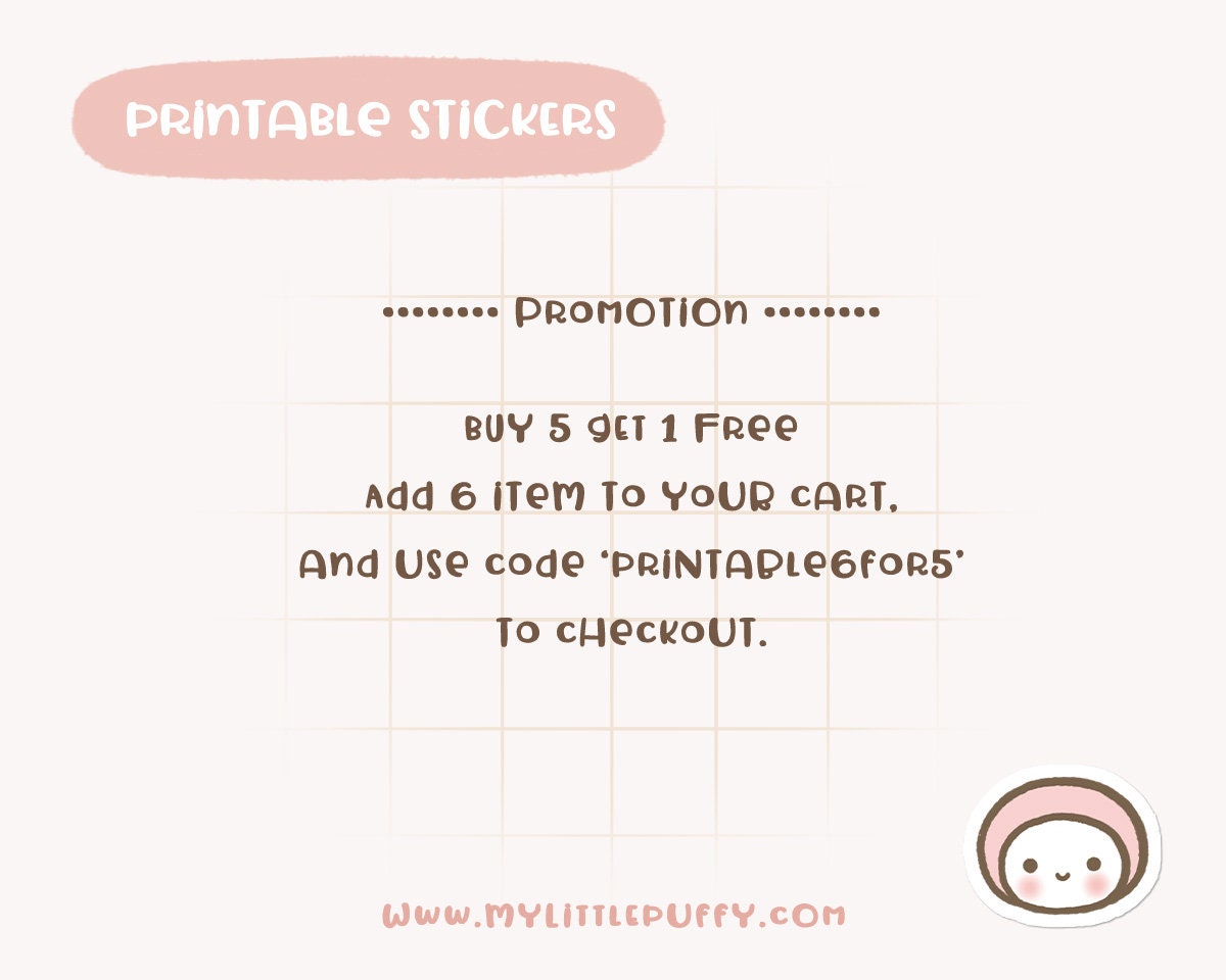 Cute Crying Planner Sticker/ Crying Printable Planner Sticker/ - Etsy