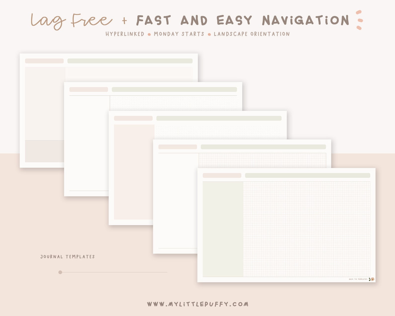 Undated Kawaii Daily Digital Planner/ Cute Digital Planner/ - Etsy