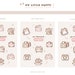 Cute Digital Planner Stickers/ Kawaii Digital Stickers/ Digital Journal ...