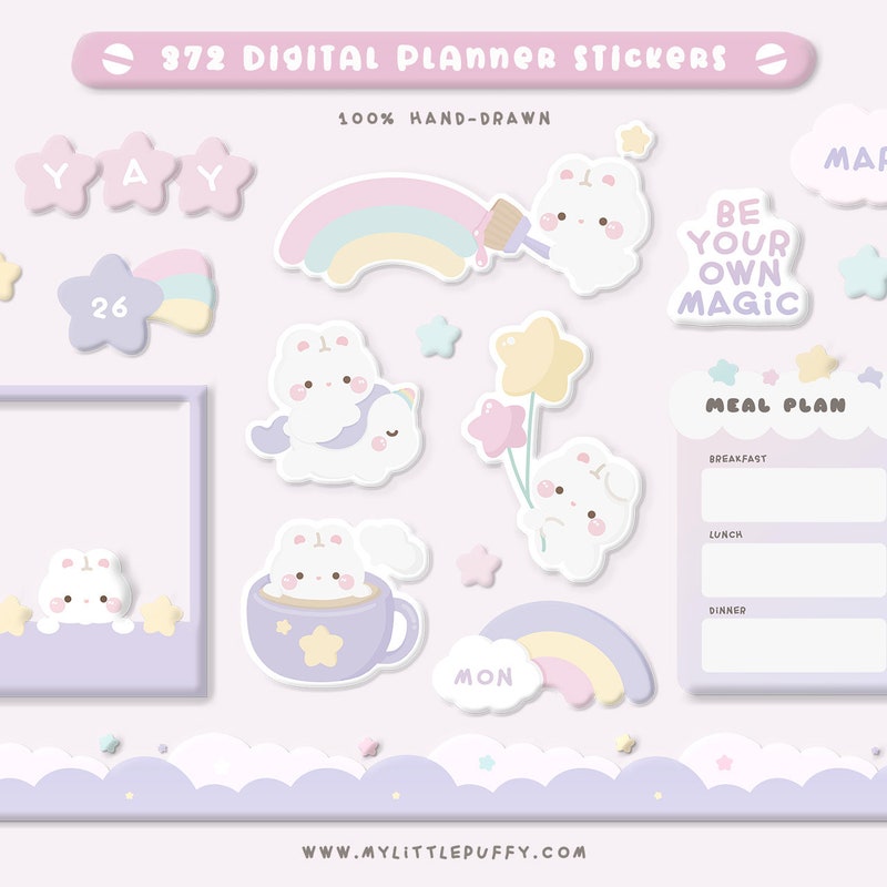 Cute Planner Stickers - Etsy