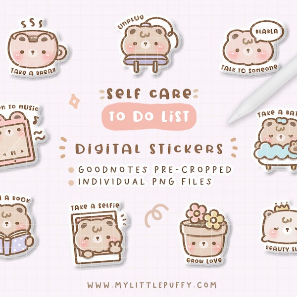 Self Care Sticker - Etsy