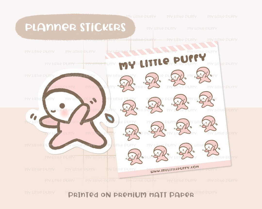 Exercise Planner Stickers/ Workout Planner Stickers/ Fitness Planner ...