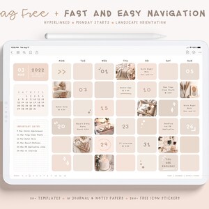 Undated Weekly Digital Planner/ Digital Life Planner/ Journal Digital ...