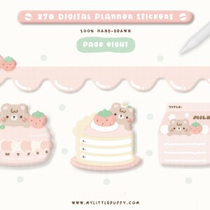 Cute Digital Planner Stickers for Goodnotes Planner/ Goodnotes Digital ...