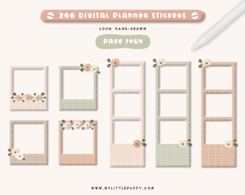 Kawaii Digital Planner Stickers for Goodnotes Planner/ Goodnotes ...