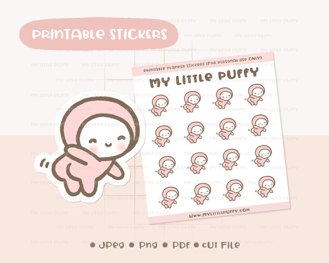 Cute Kick Butt Printable Planner Sticker/ Kick Butt Planner Sticker ...