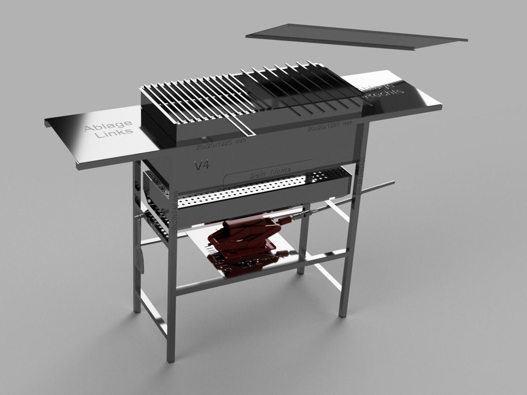 Mangal Grill Construction Instructions. Step-by-step Instructions for ...