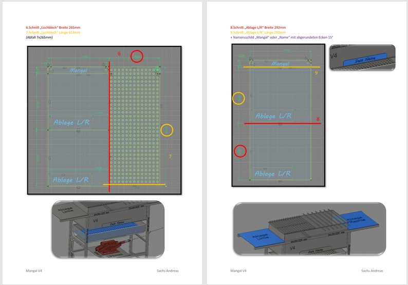 Mangal Grill Construction Instructions. Step-by-step Instructions for ...