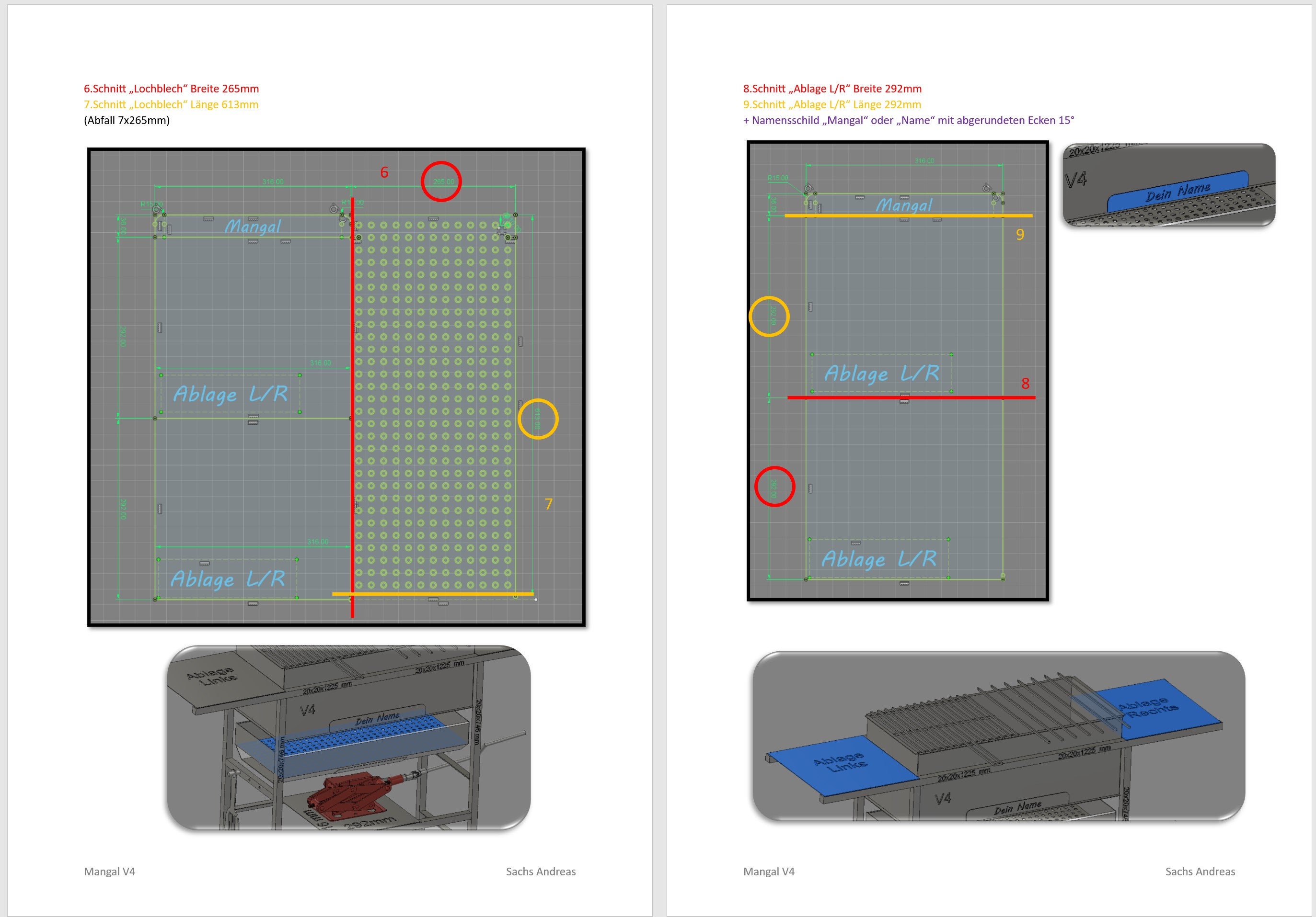 Mangal Grill Construction Instructions. Step-by-step Instructions for ...