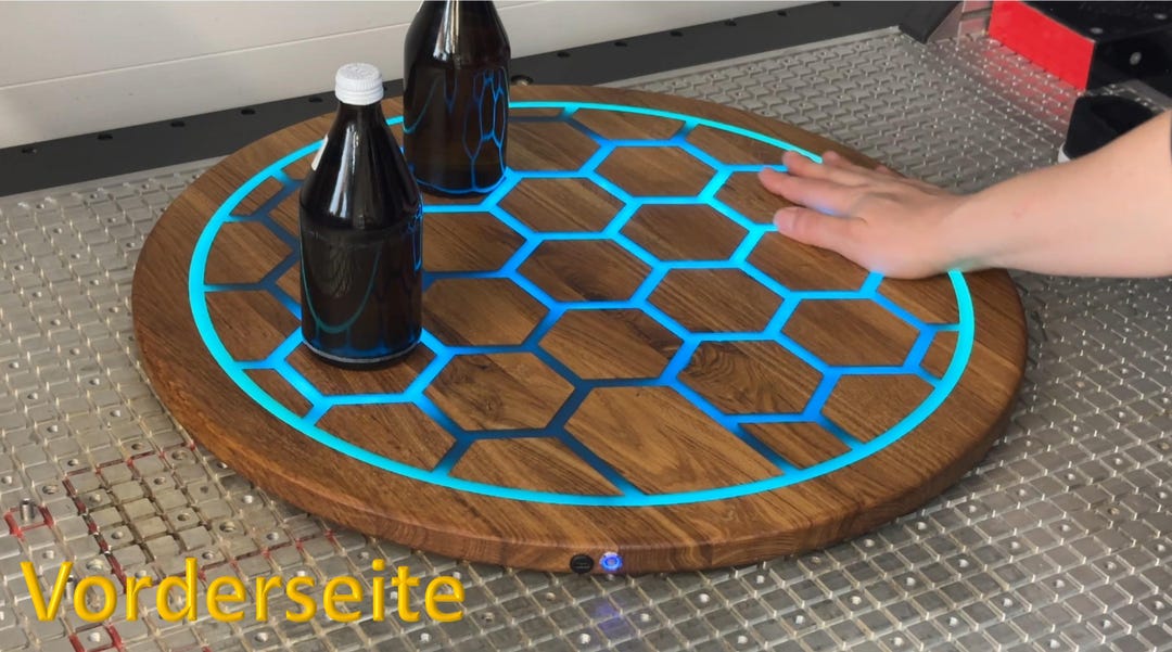 Sensor Touch Bar Table, LED River Table, Interactive Bar Table, LED ...