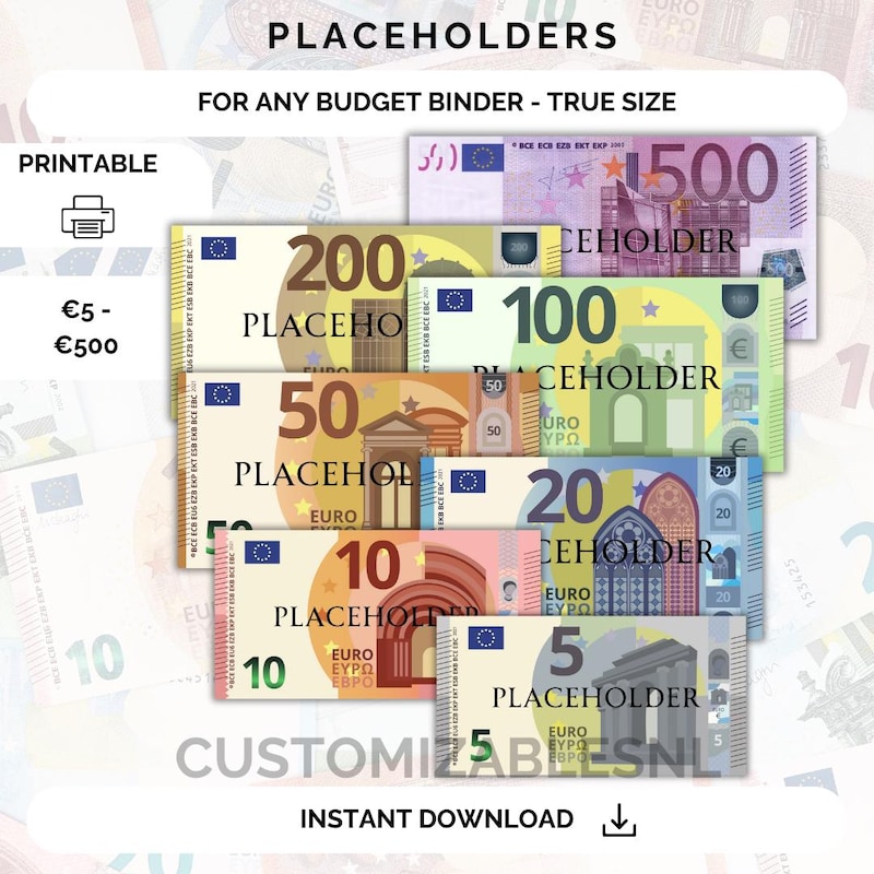 Prop Money Euro - Etsy
