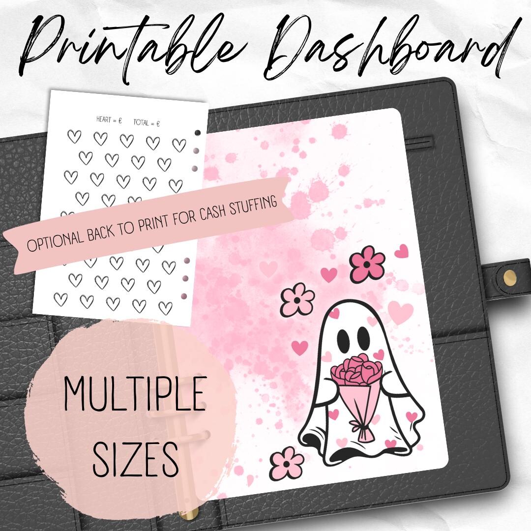Planner Dashboard Printable, Planner Printable, Happy Planner Dashboard ...