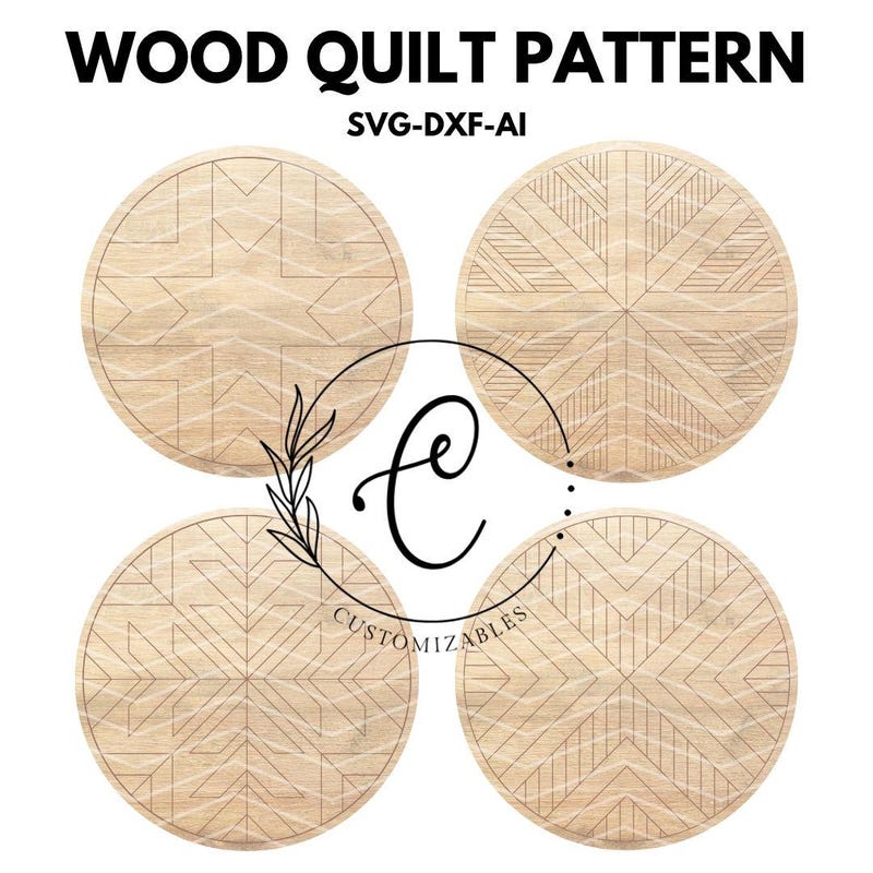 Mosaic Wood Frame Svg - Etsy