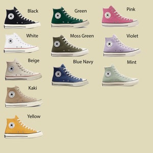 Cactus Embroidered Converse Low Tops, Custom Cactus Desert Plant ...