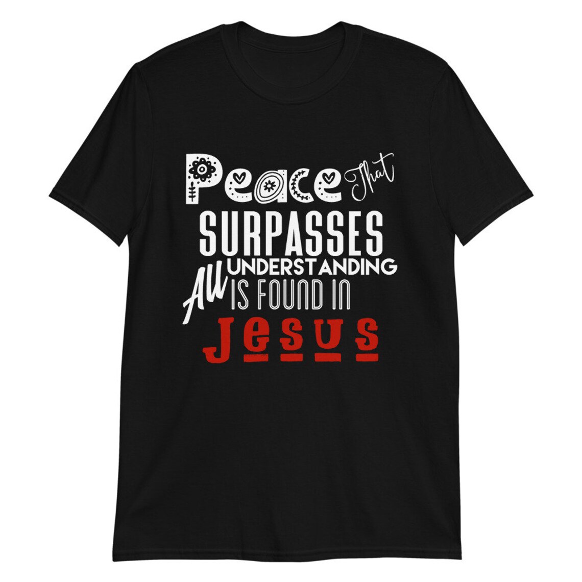 Peace That Surpasses All Understanding is Found in Jesus - Etsy