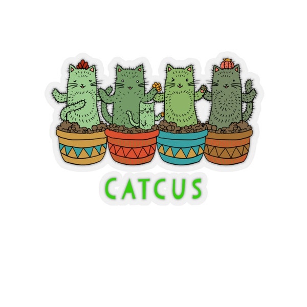 Cat Cactus - Etsy