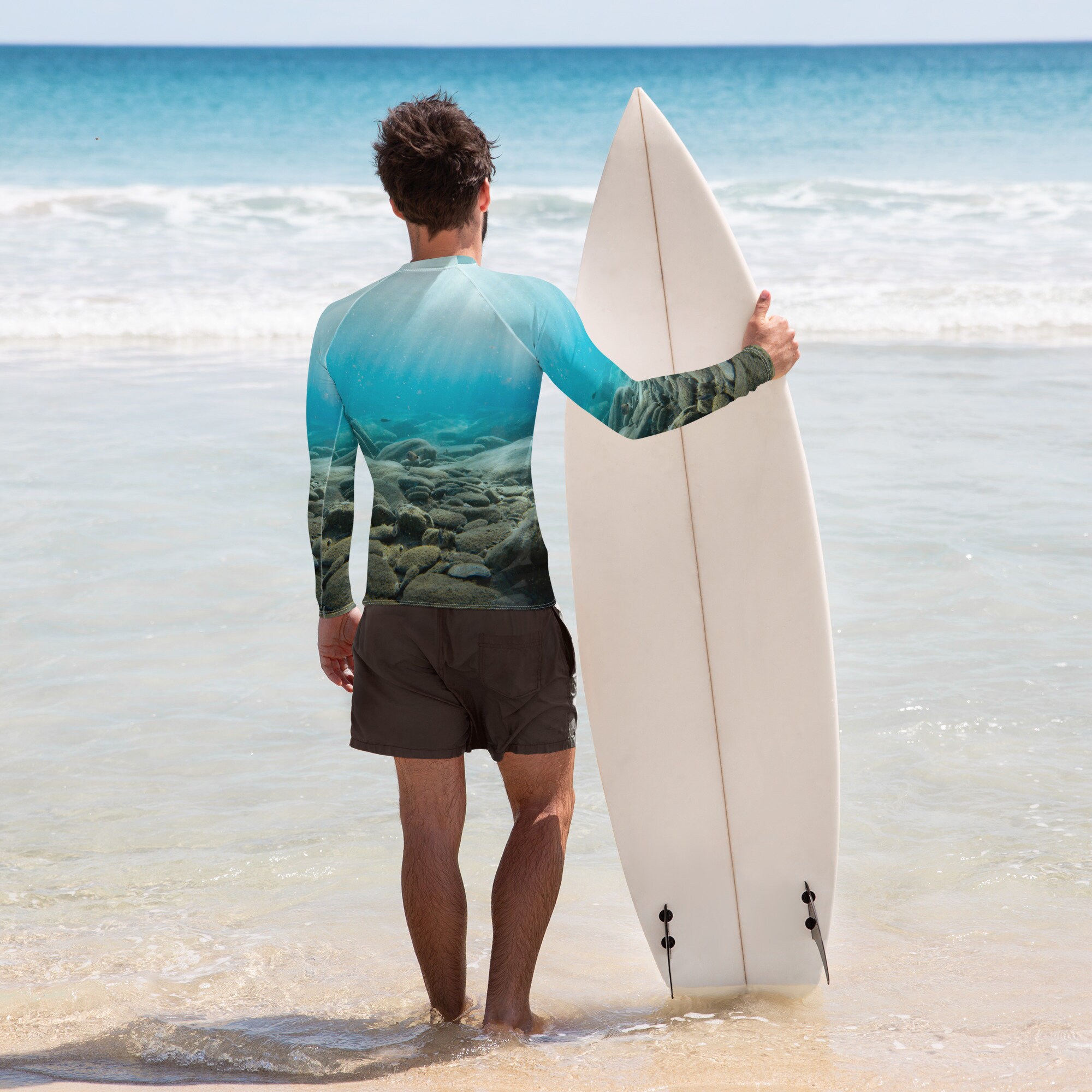 Aquatic Collection: in the Unknown Rash Guard, Men's Rash Guard ...