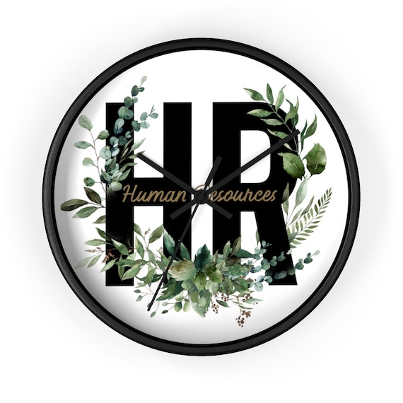 Wall Clocks Office Decor Office Decor HR Manager Director - Etsy