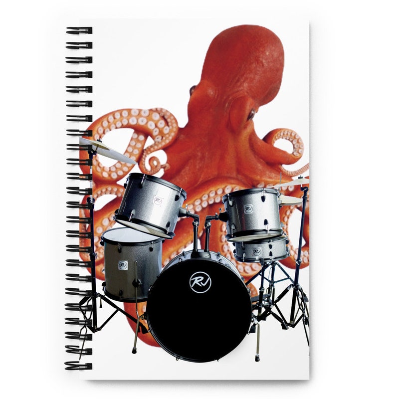 Octopus Notebook - Etsy