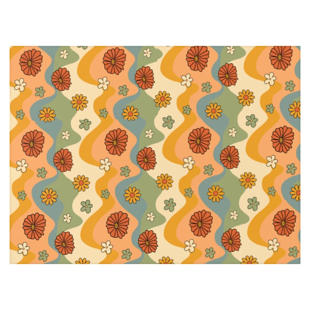 Groovy Dornier Rug, Hippie Rugs, Hippie Decor, Groovy Home Decor ...