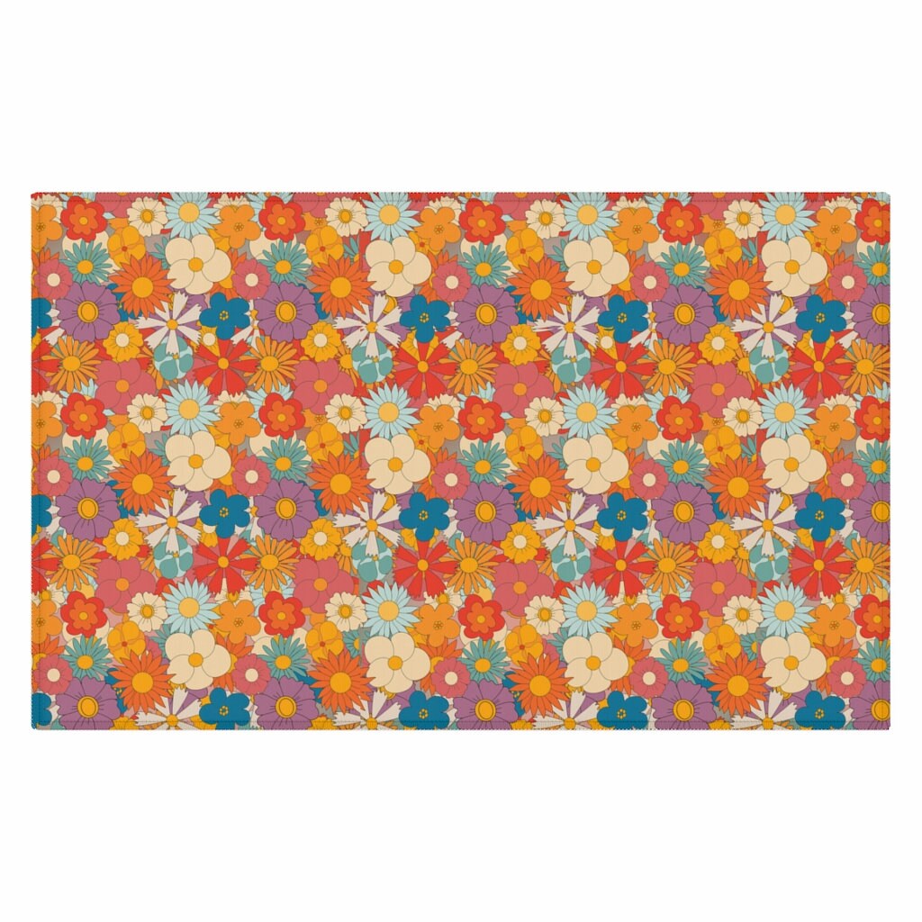 Groovy Dornier Rug Hippie Rugs Hippie Decor Groovy Home | Etsy