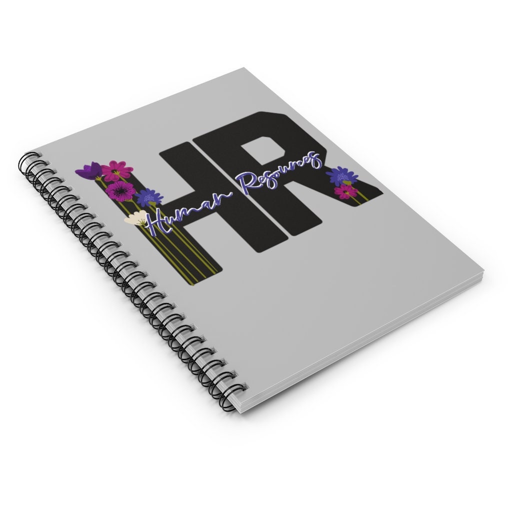 Beautiful HR Spiral Notebook HR Gift Human Resources Gift - Etsy
