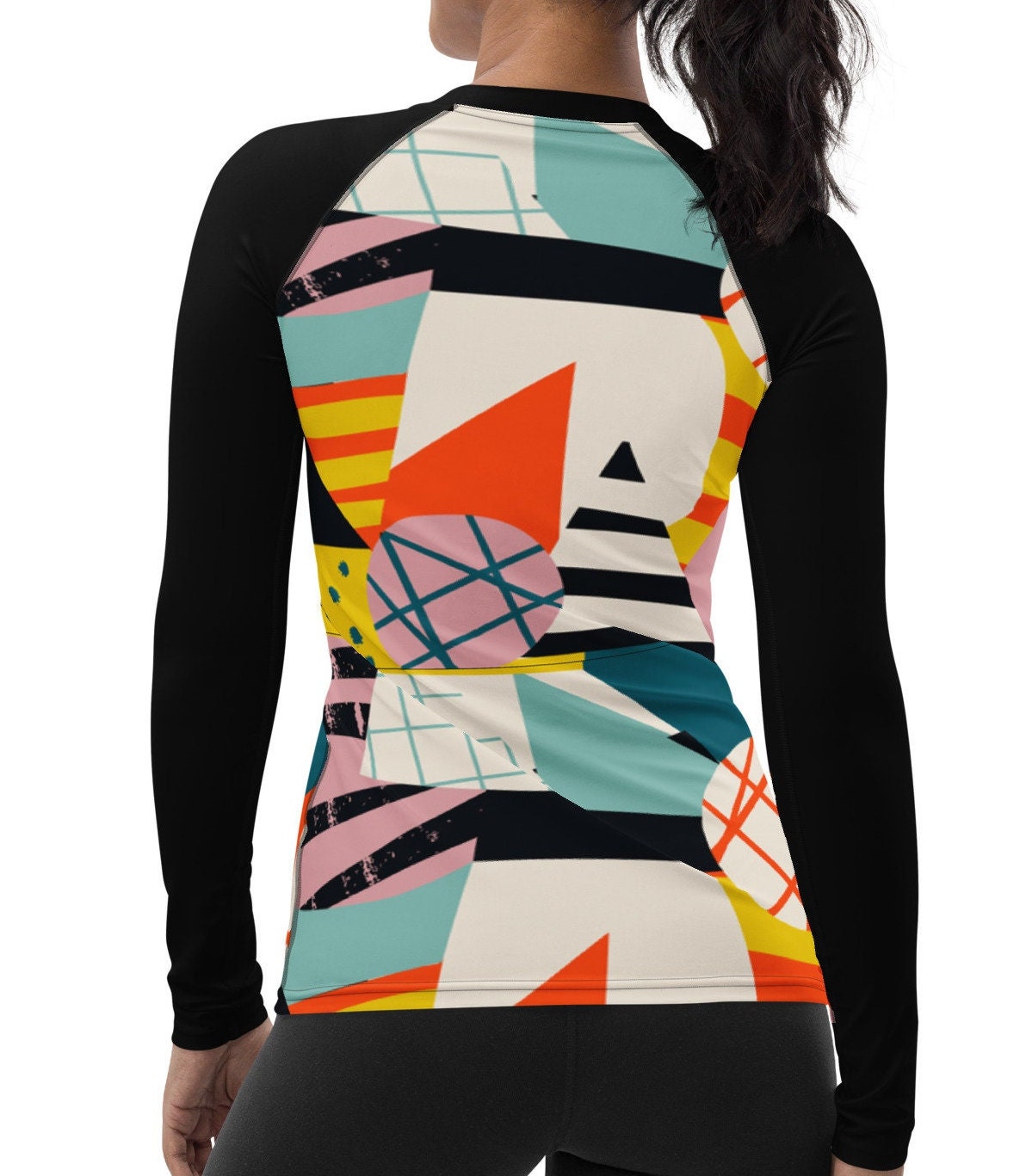Women's Rash Guard Retro Rash Guard Cool Rash Guards - Etsy