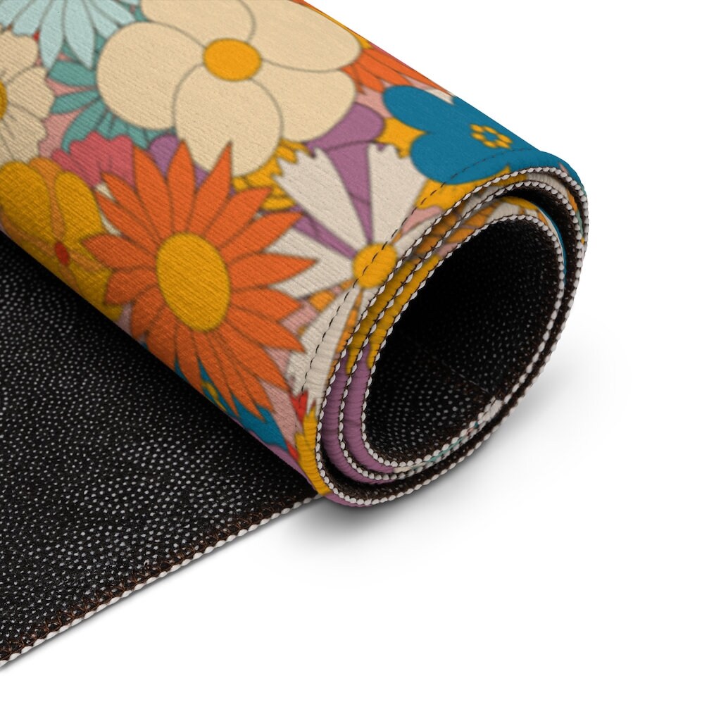 Groovy Dornier Rug, Hippie Rugs, Hippie Decor, Groovy Home Decor ...