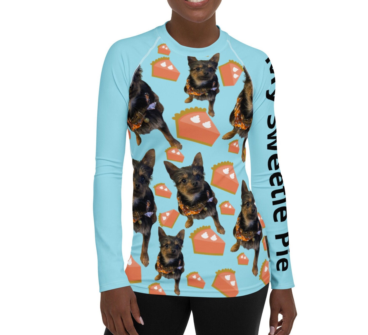 Custom Rash Guard, Personalized Rash Guard, Cute Rash Guard, Fall Rash ...