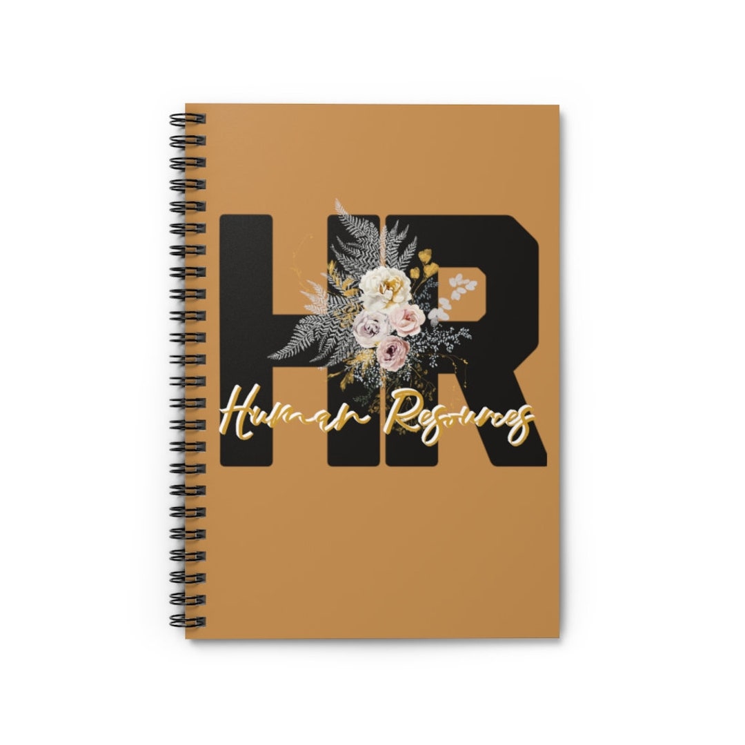 Beautiful HR Spiral Notebook HR Gift Human Resources Gift - Etsy