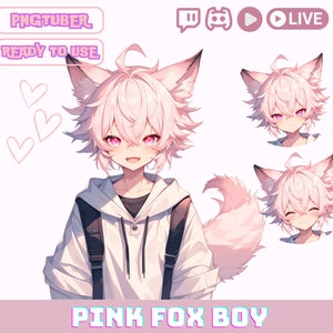 Femboy Vtuber Model - Etsy