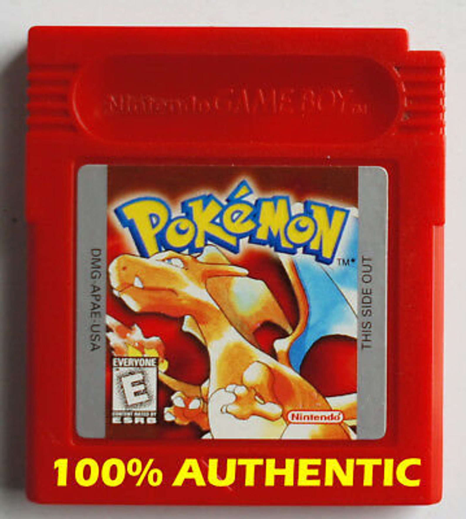 Pokemon Red Enhanced for Gameboy Color Orginal Nintendo Game | Etsy