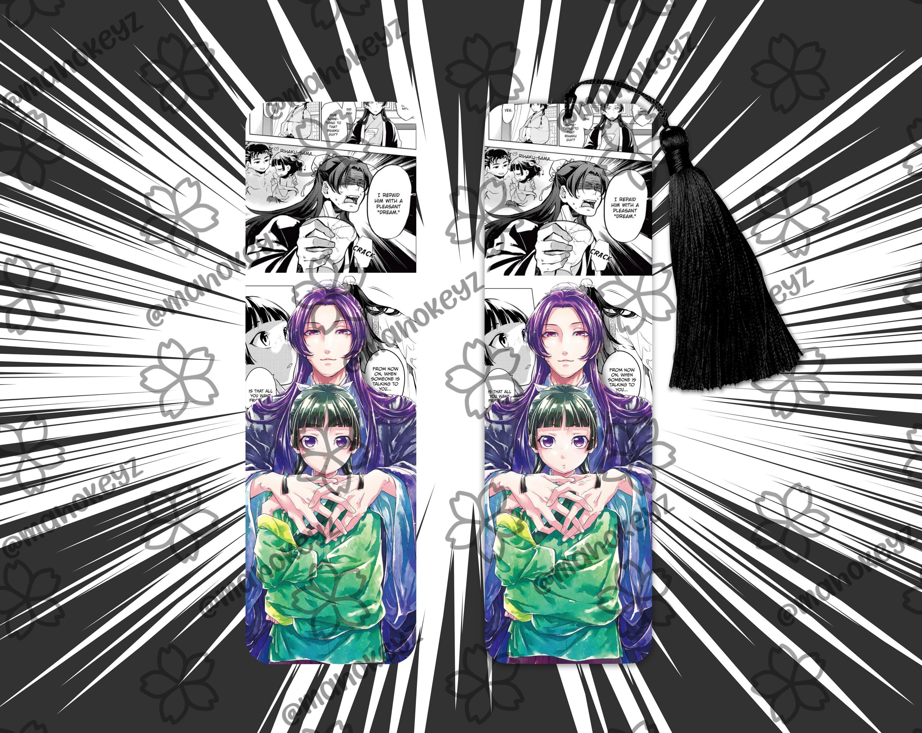 Manga Fanart Bookmark, Anime Character, Laminated - Etsy