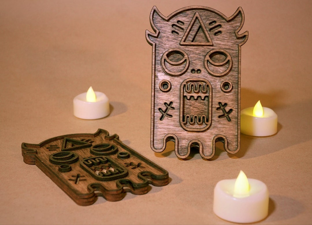 Monster Magnet Fridge Ornament | Magnetic Goofy Creature - Etsy