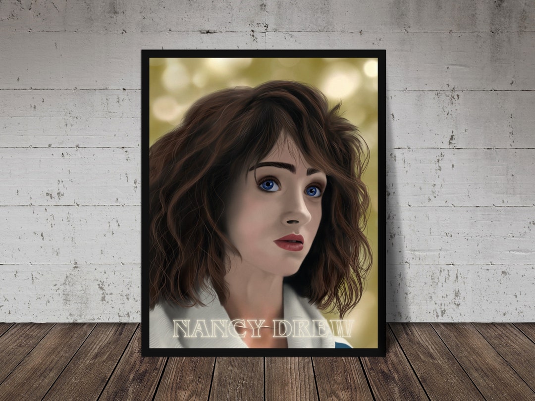 Nancy Wheeler Portrait Nancy Wheeler Art Hawkins Upside - Etsy