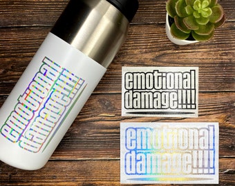 Emotional Damage Sticker - Etsy