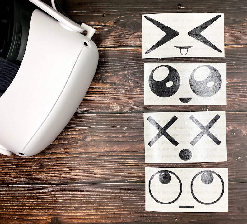 Meta Quest 2 Oculus 4 Emoji Meme Decal Vinyl Sticker Set VR - Etsy India