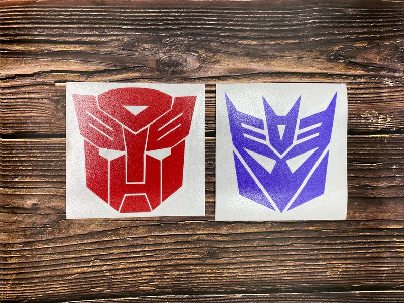 Transformers Autobots Decepticons Decal Sticker for Car - Etsy