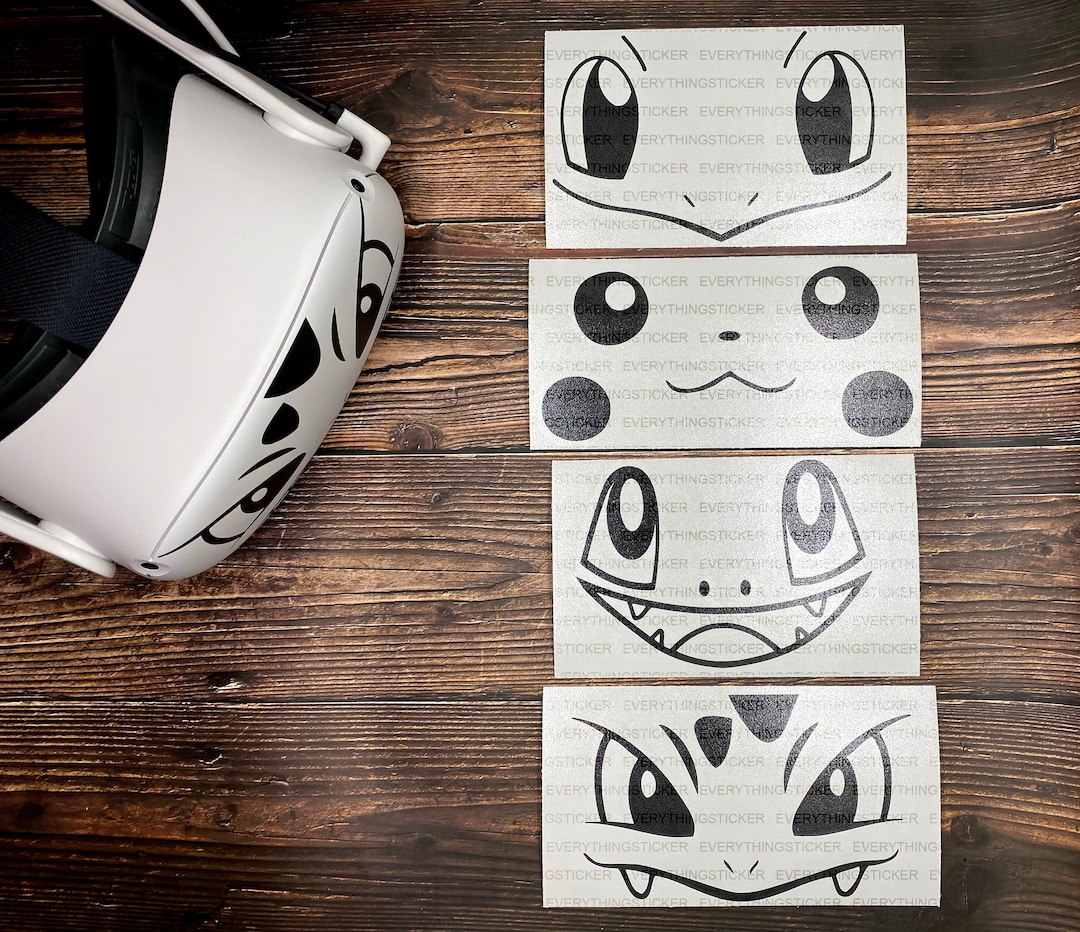 Meta Quest 2 Oculus - Pokemon Pikachu Bulbasaur Charmander Squirtle ...